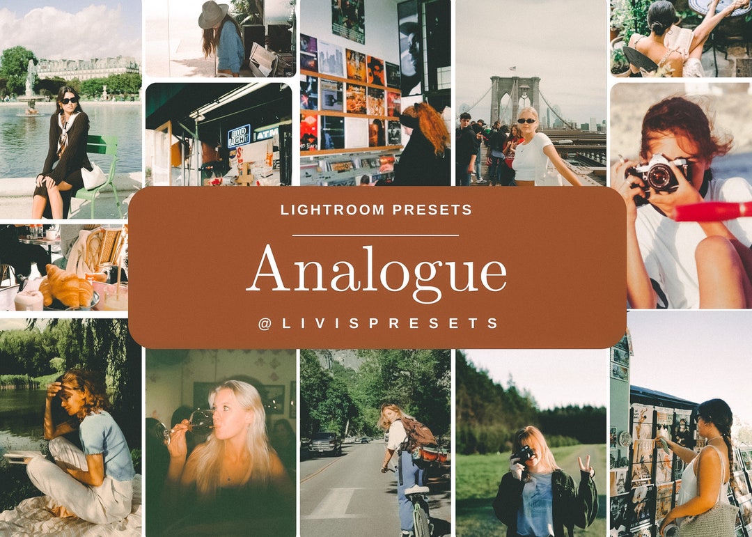 Lightroom Presets Analogue Retro 90's Presets Kodak, Vintage Aesthetic ...