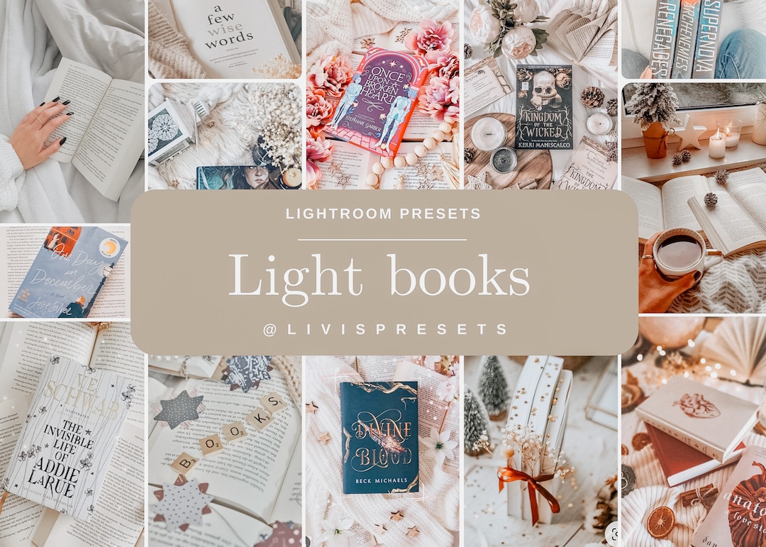Lightroom Presets Bookstagram Aesthetic, Instagram Filters, Bright ...