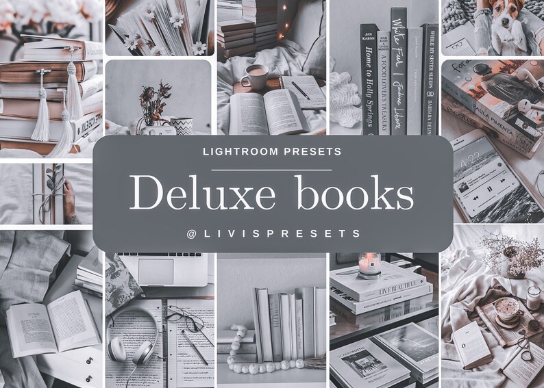 Lightroom Presets Bookstagram Aesthetic Deluxe, Instagram Filters ...
