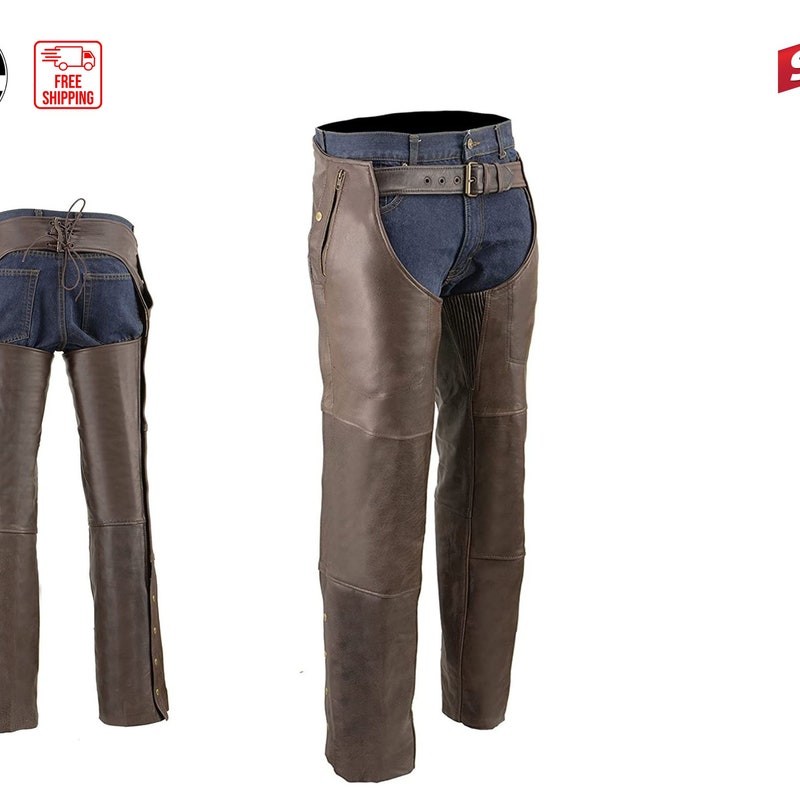 Leather Assless Chaps - Etsy