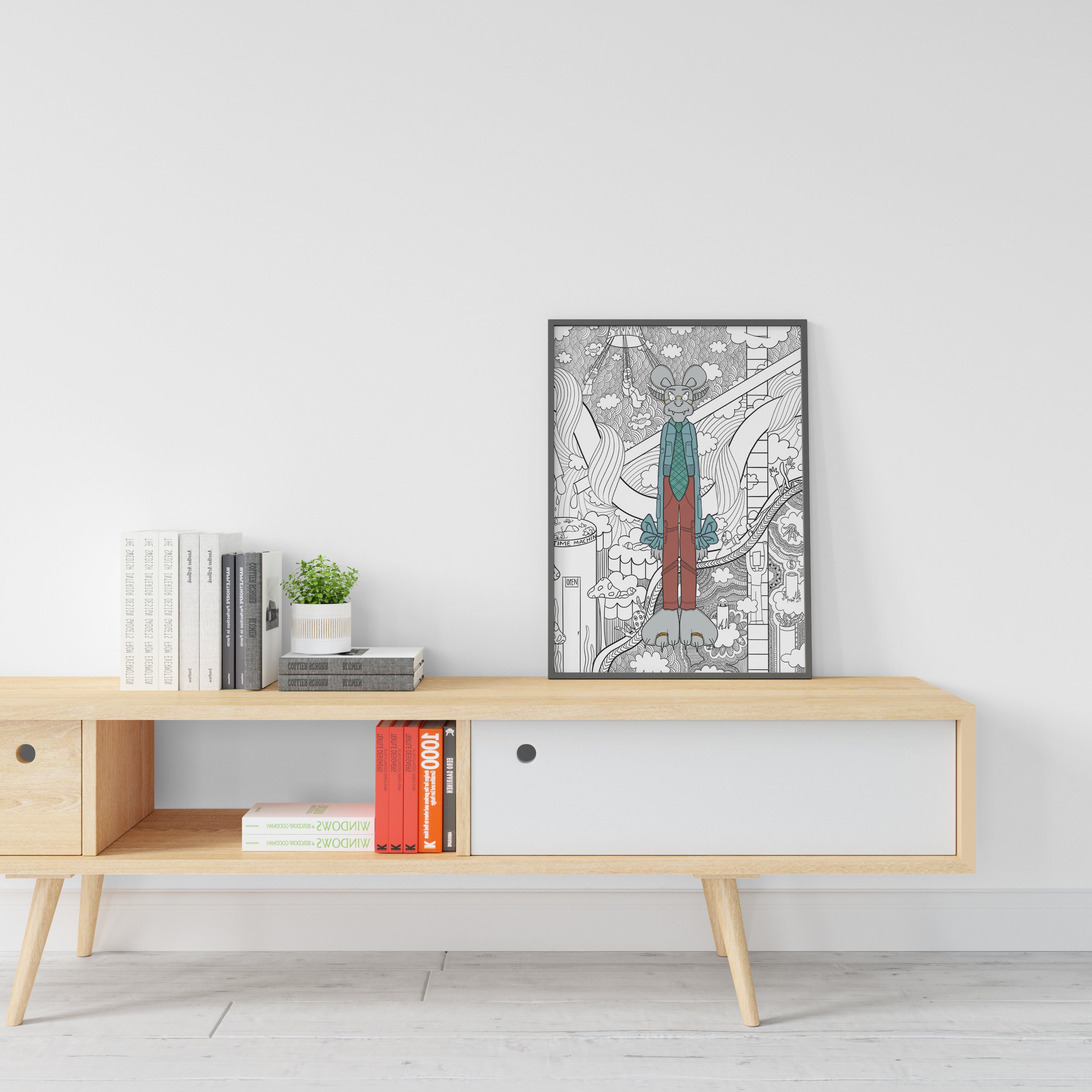 Printable Coloring Poster Coloring Poster Art Therapy - Etsy