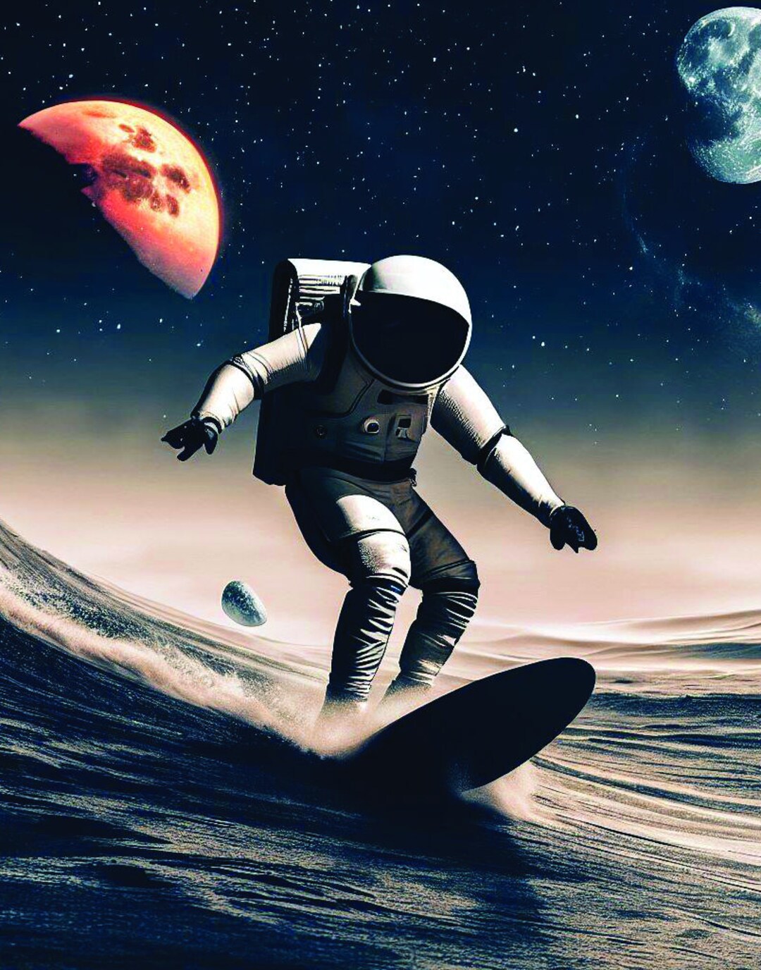 Solar System Print, Outer Space Wall Decor, Space Travel Poster, Space ...