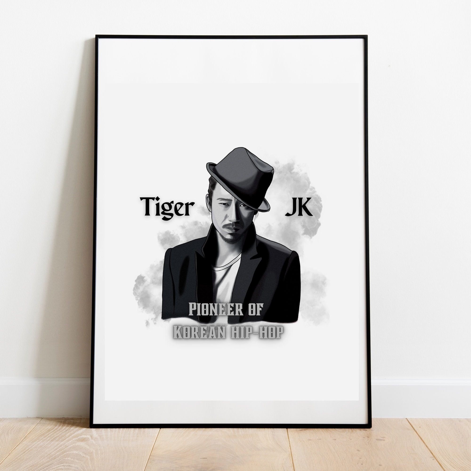 Tiger JK Wall Art Drunken Tiger Korean Hiphop Korean Rapper Pioneer of ...