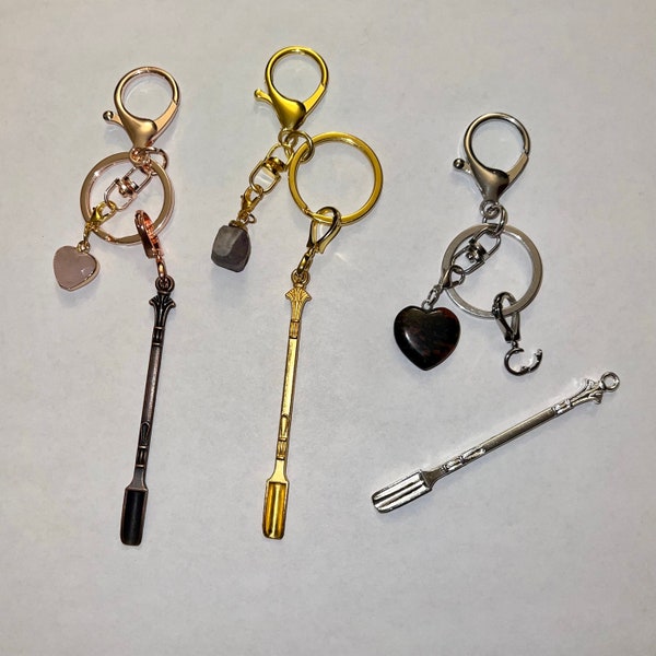 Silver Spoon Keychain - Etsy