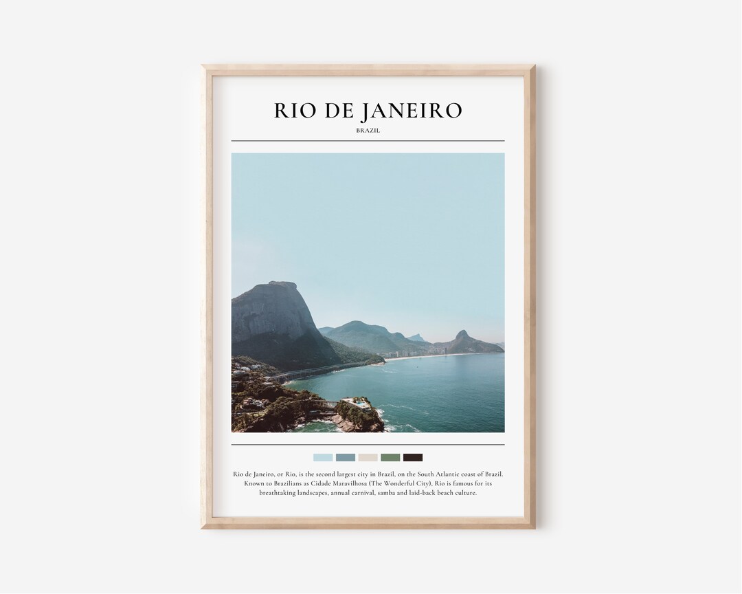 Rio De Janeiro Print | INSTANT DOWNLOAD | Brazil Photo | Brazil Print ...