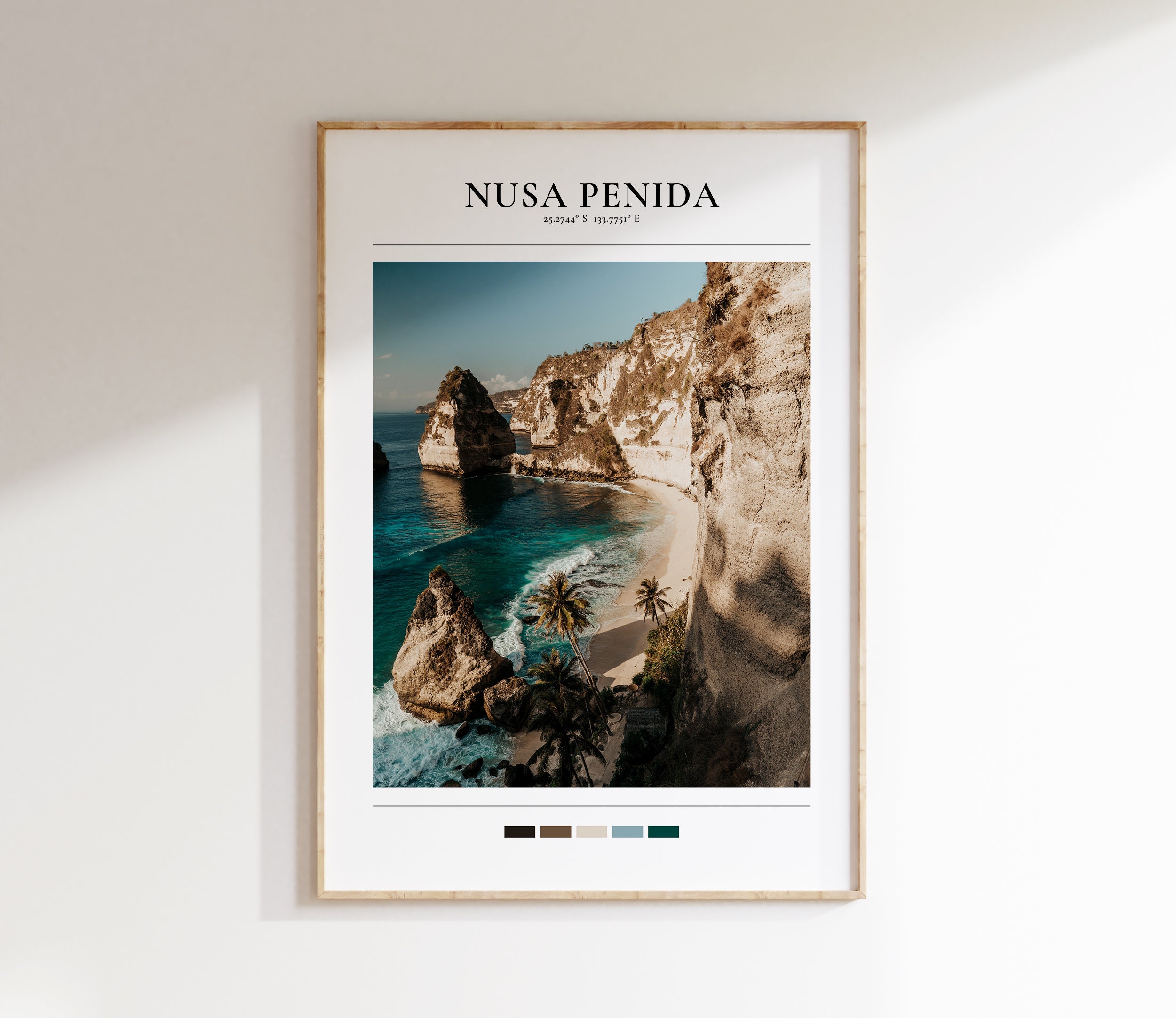 Indonesia Print | Bali Nusa Penida Poster | Bali Wall Art | Bali Poster ...