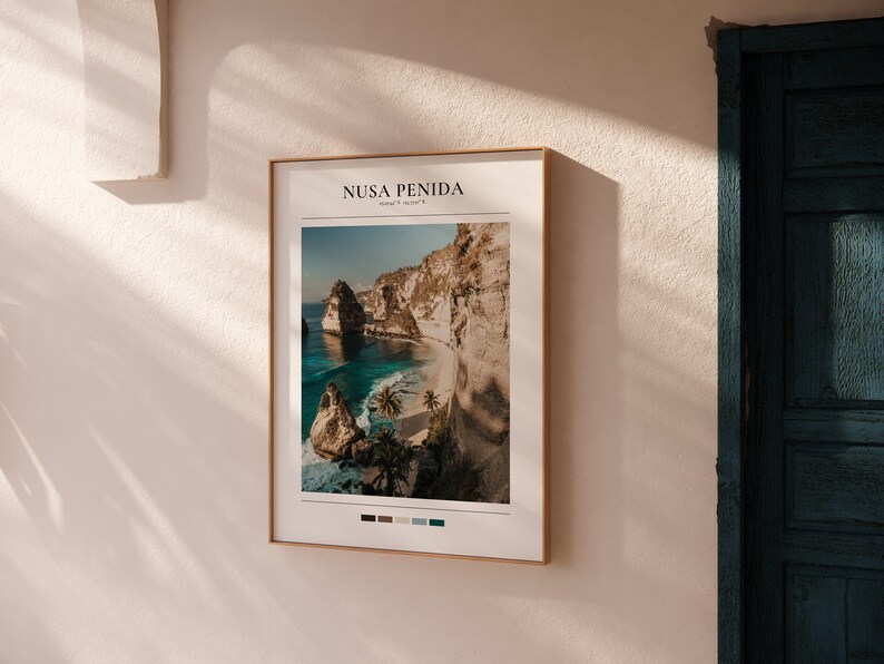 Indonesia Print | Bali Nusa Penida Poster | Bali Wall Art | Bali Poster ...