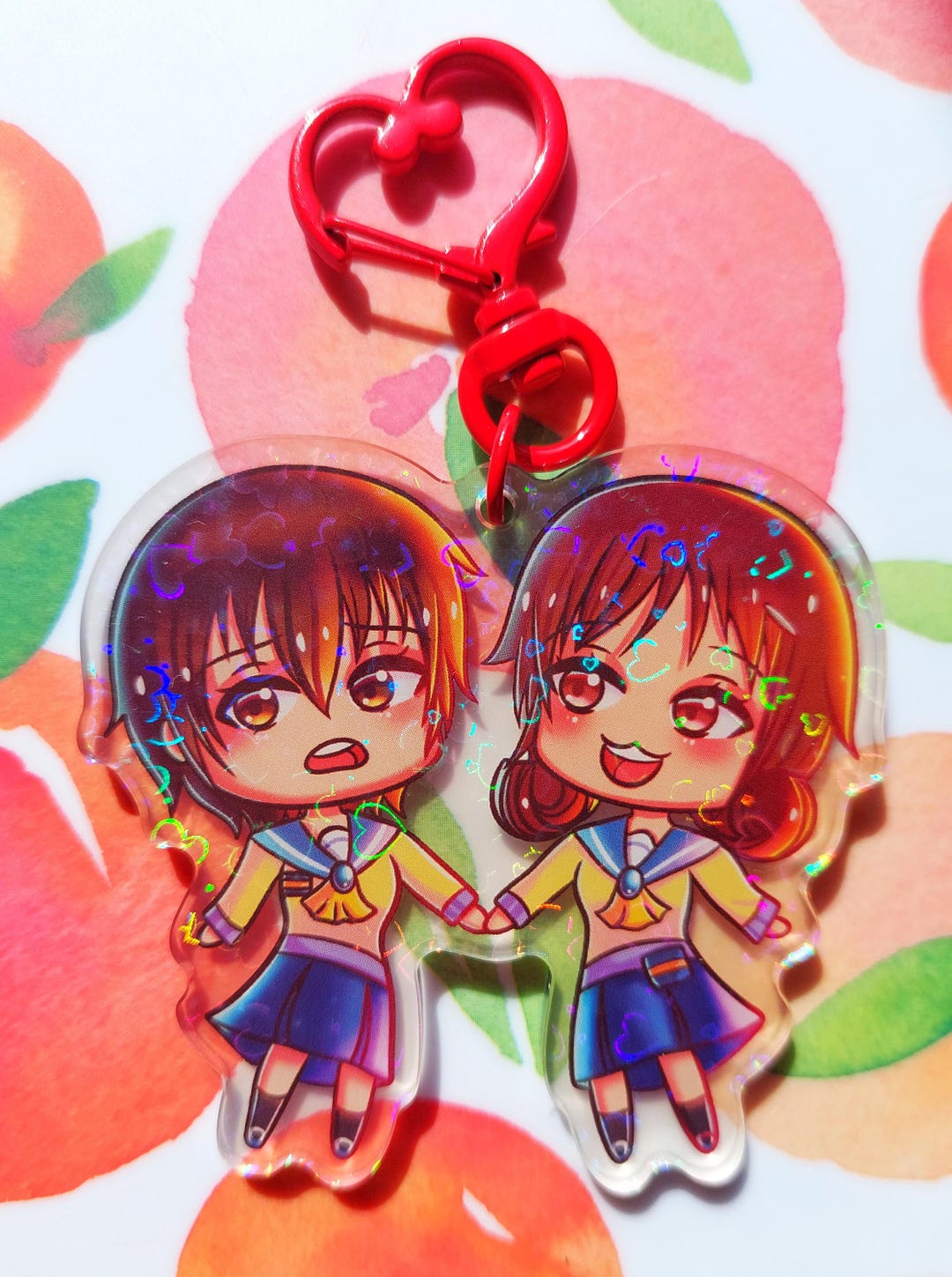 Corpse Party Naomi and Seiko Holo Keychain - Etsy