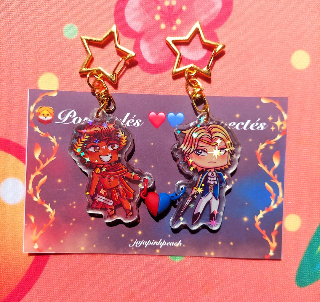 Captive Prince Holographic Keychains - Etsy