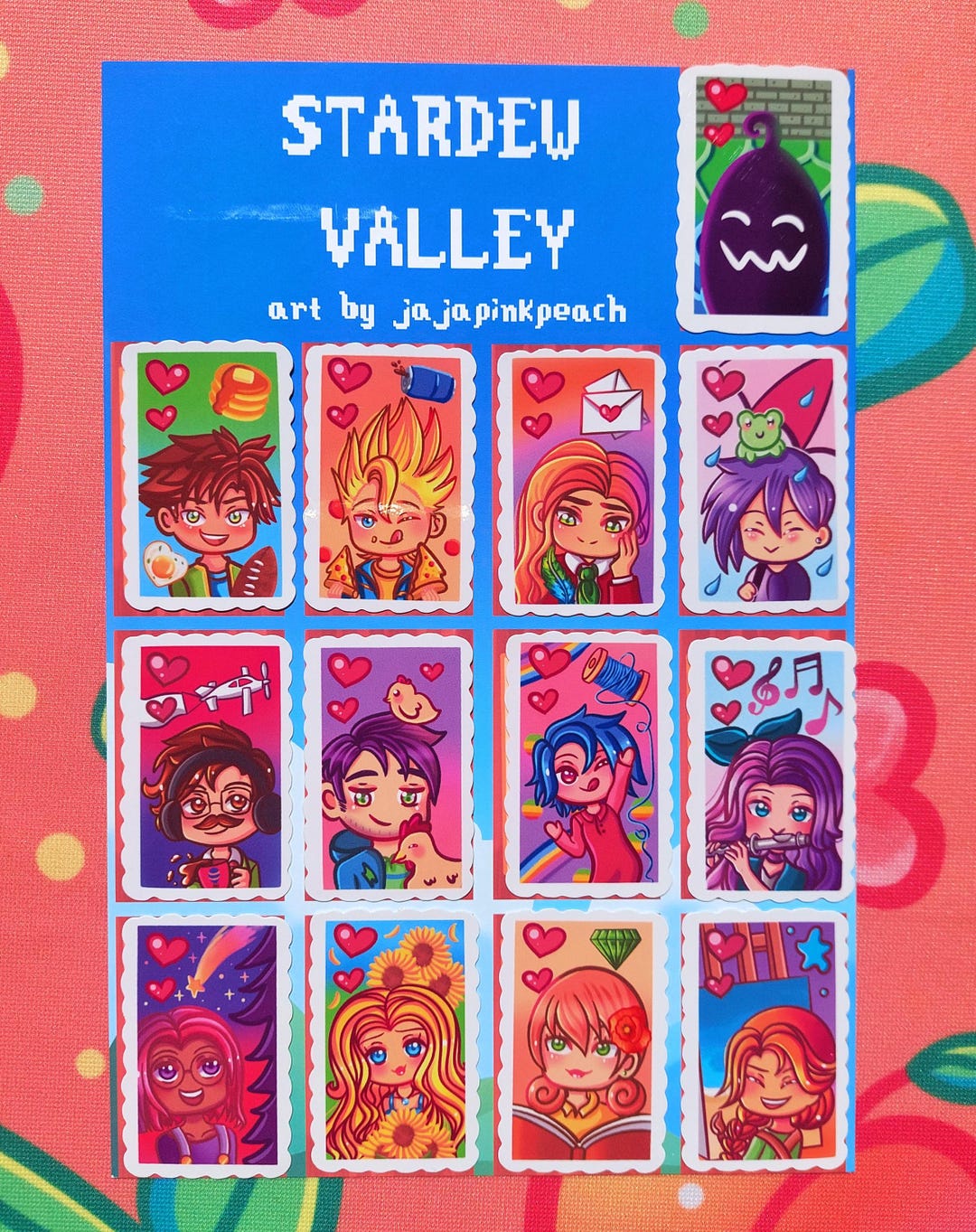 Stickers Stardew Valley Stamp Shaped - Etsy