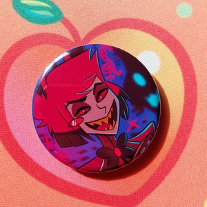 Button Badge Hazbin Hotel - Etsy