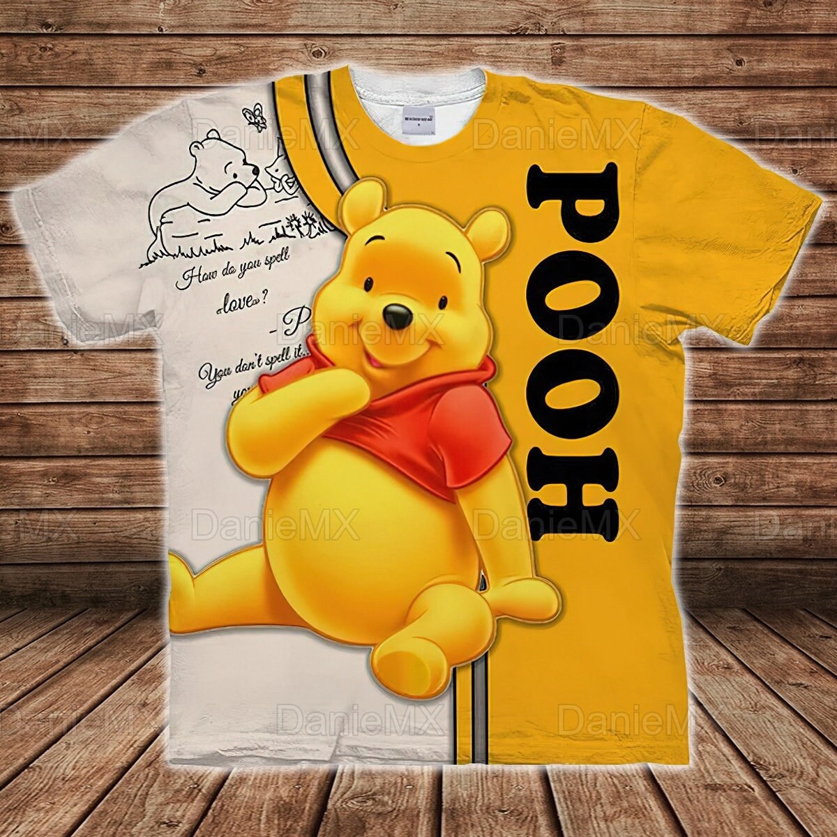 Winnie The Pooh Hoodie, Cute Pooh Bear, Disney Pooh Sweat Designed ...