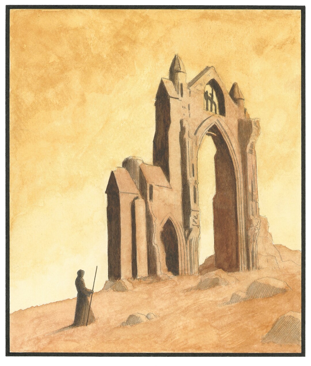 Among the Ruins (original Artwork) - Etsy