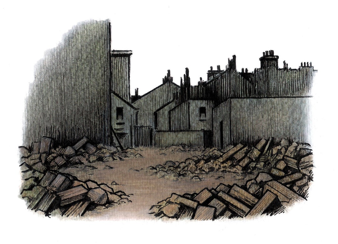 Brownfield (original Artwork) - Etsy