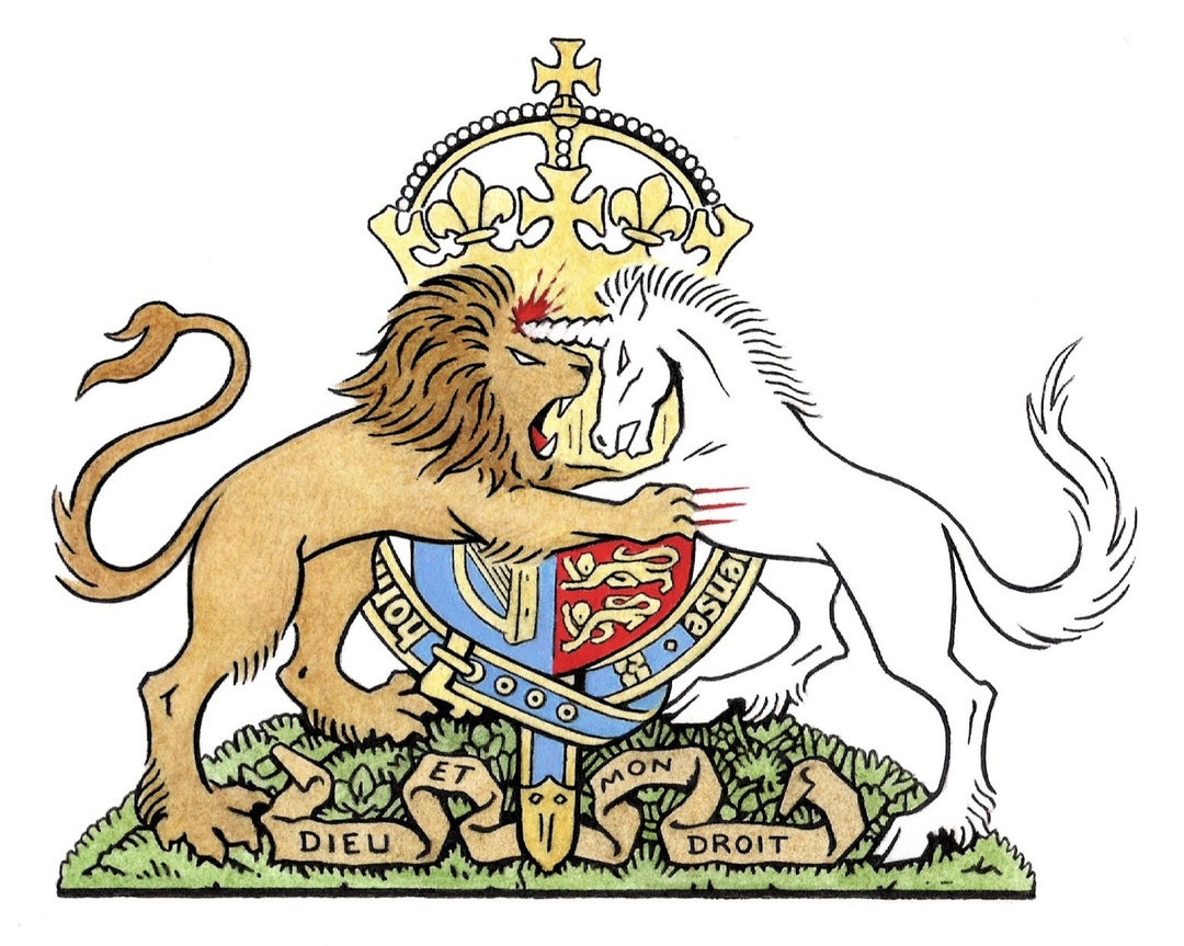 Divide and Rule Britain (original Artwork) - Etsy