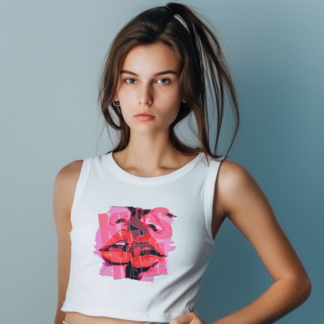 Sweet Kisses Valentine Lips Women's Ideal Racerback Tank - KISS ME! - Etsy
