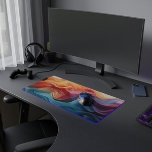 Hyper-realistic Wave LED Gaming Mouse Pad - Abstractwave ...