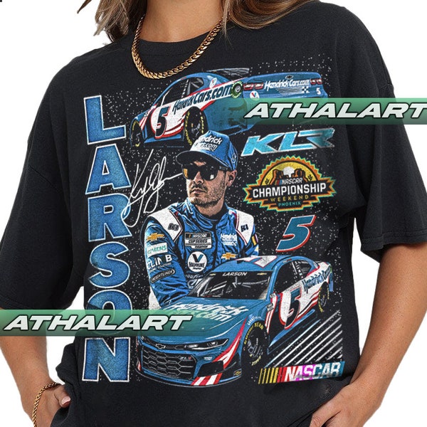 Kyle Larson T Shirt - Etsy