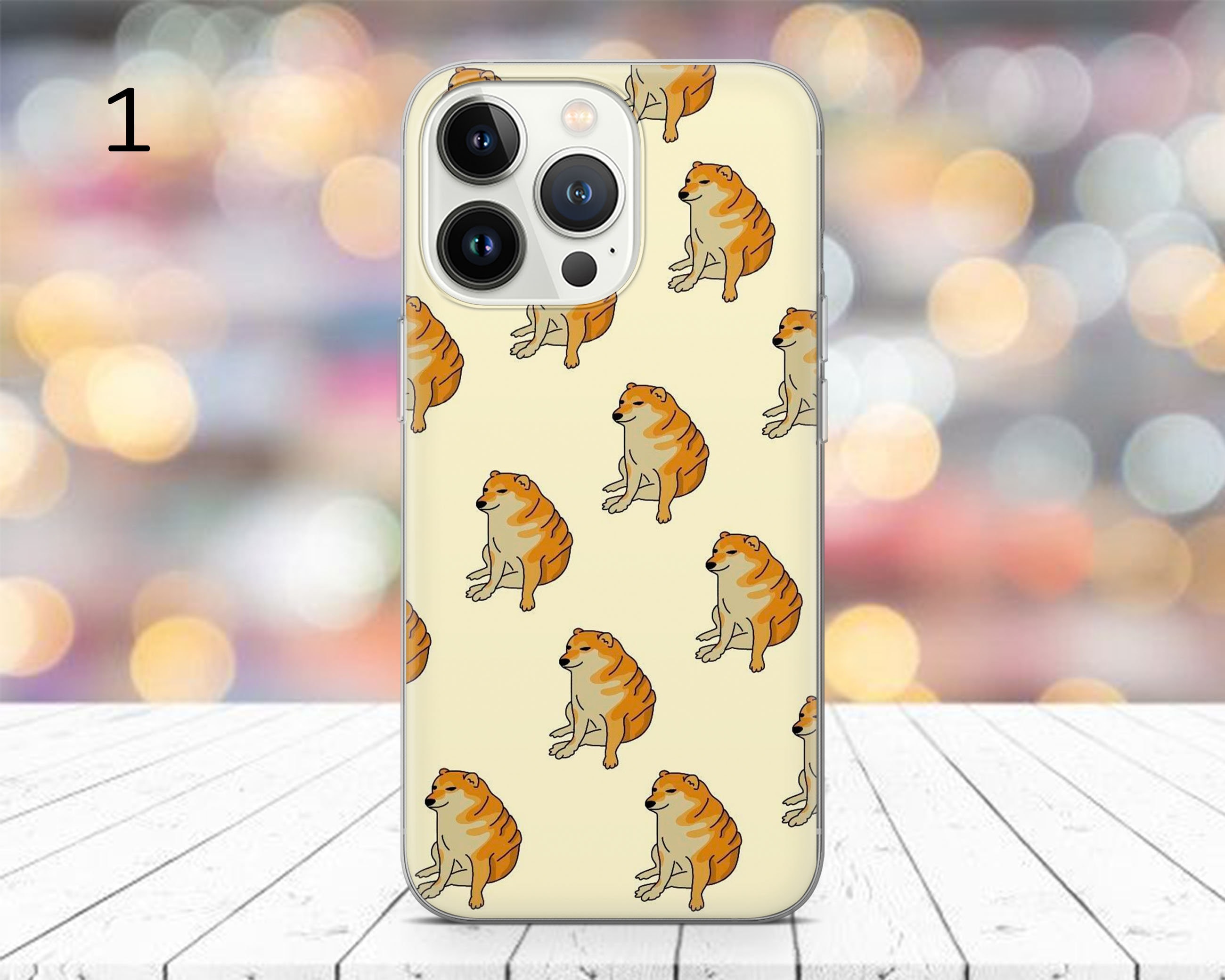 Doge Coin Meme Pattern Elon Musk Phone Case for iPhone 14 13 - Etsy