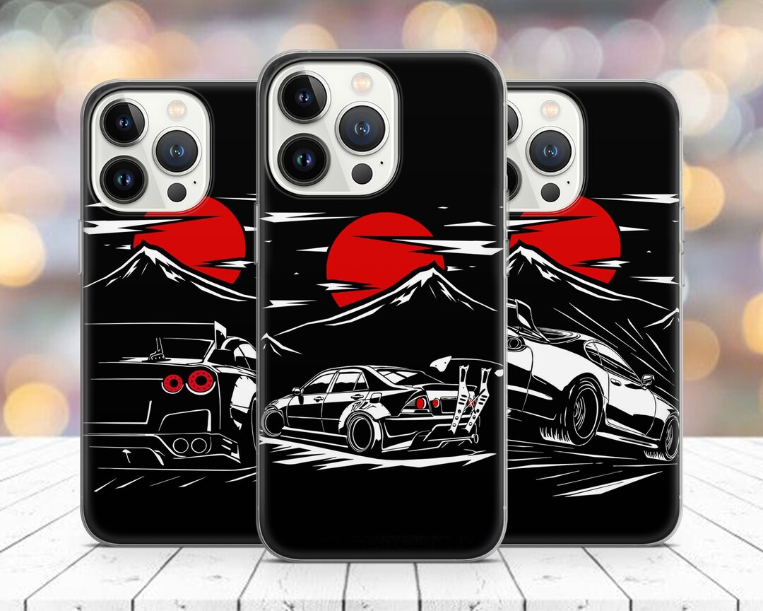 JDM Gtr Turbo Supra Race R34 Lofi Japan Case for iPhone 14 13 Pro Max ...