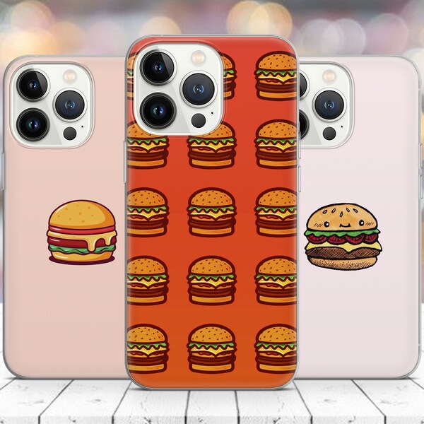 Burger iPhone Case - Etsy