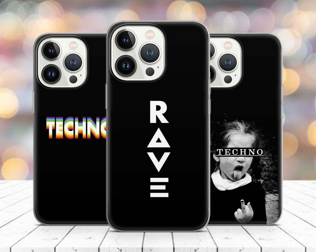 Rave Trance Berlin Rave Techno Festival Phone Case for iPhone 14 13 Pro ...
