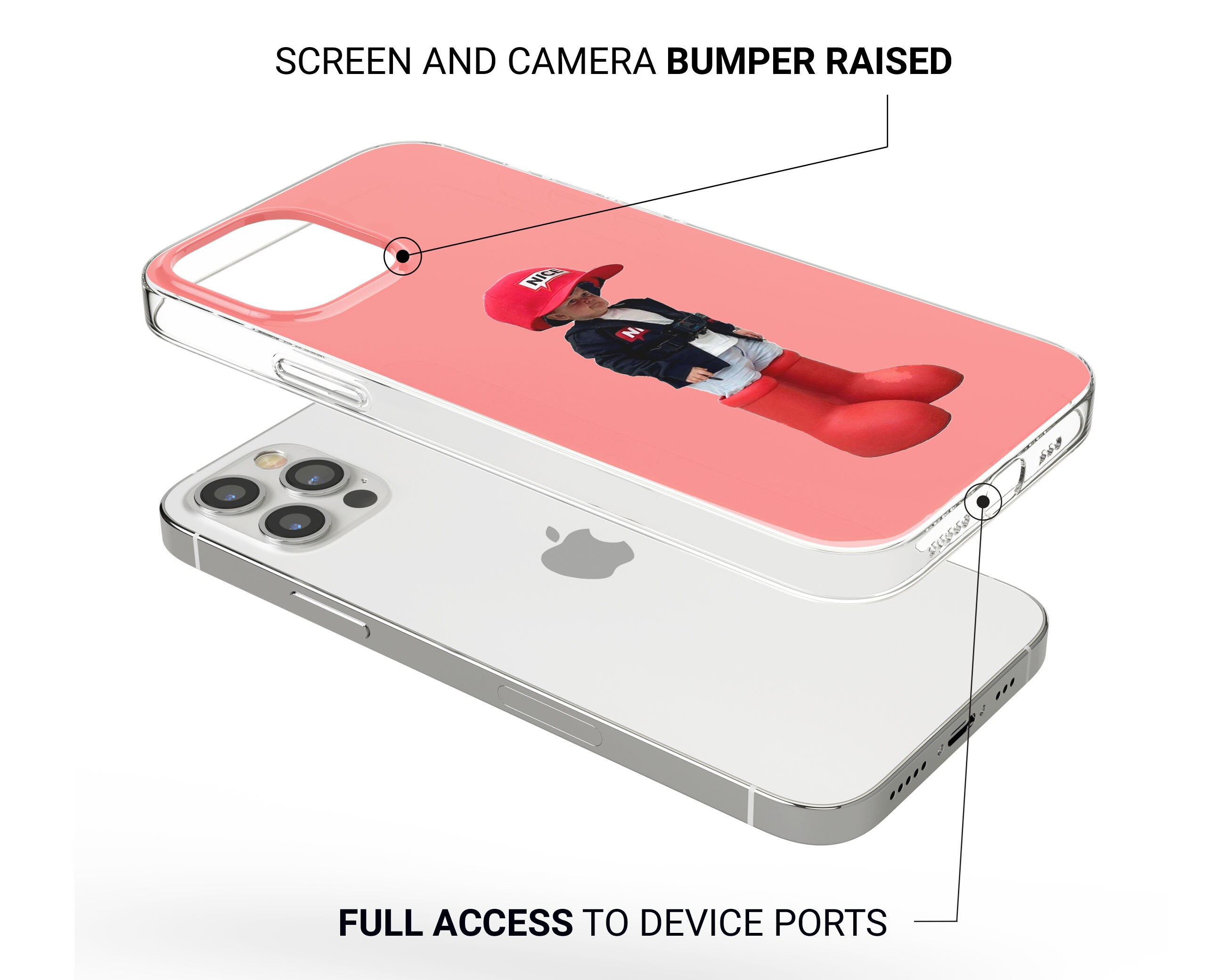 Transparent Hasbulla Magomedov Hasbik Case Cover for iPhone 14 - Etsy