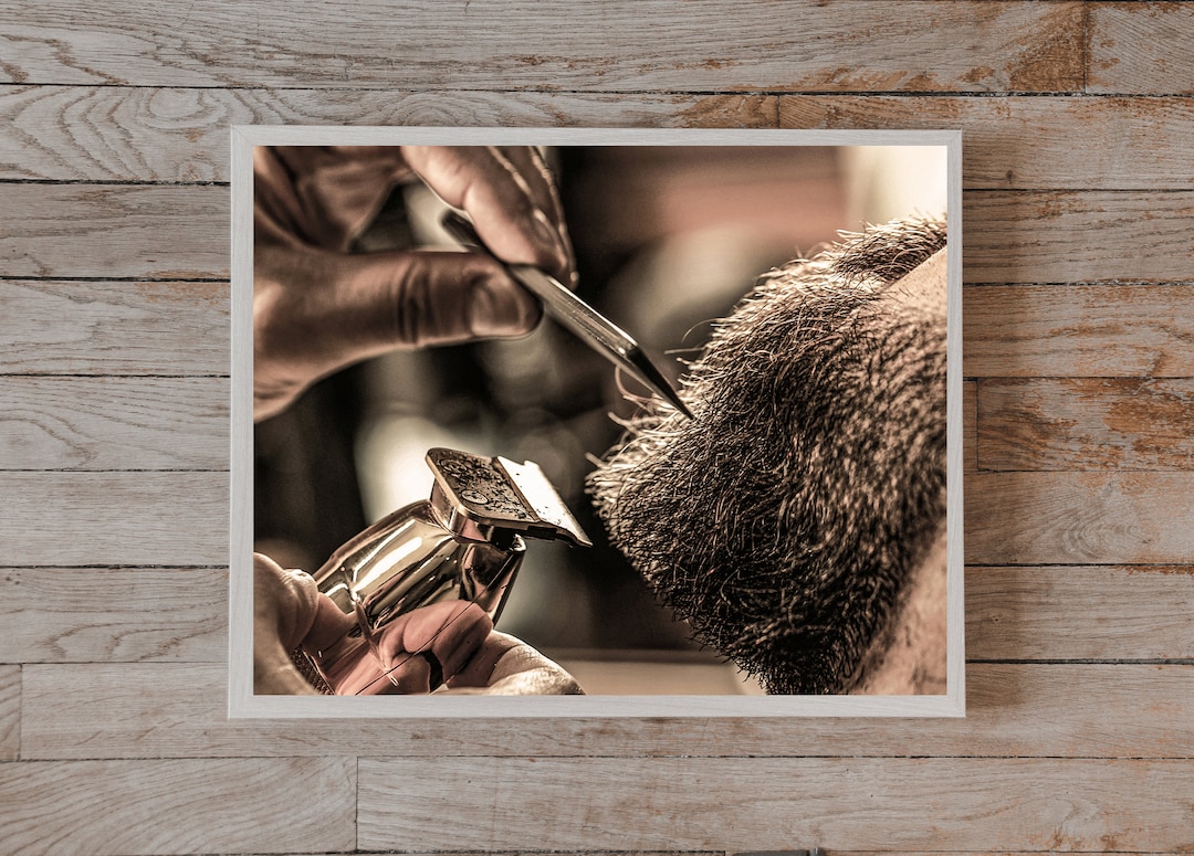 Barbershop Decor Barbershop Wall Art Personalized Barber - Etsy