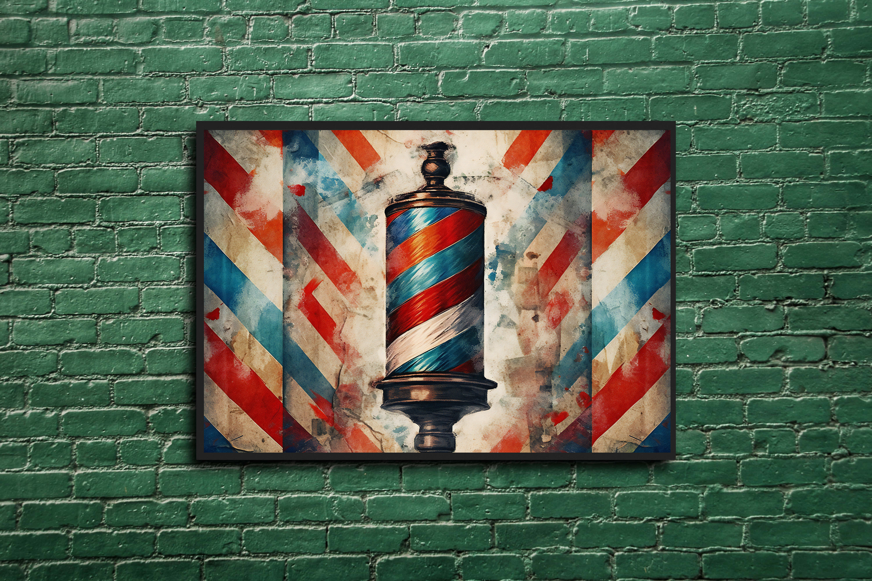 Barbershop Decor Barbershop Wall Art Personalized Barber - Etsy