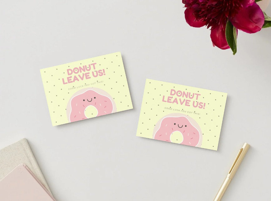 Farewell Card / Goodbye Card Do Not Leave Us Printable Card - Etsy