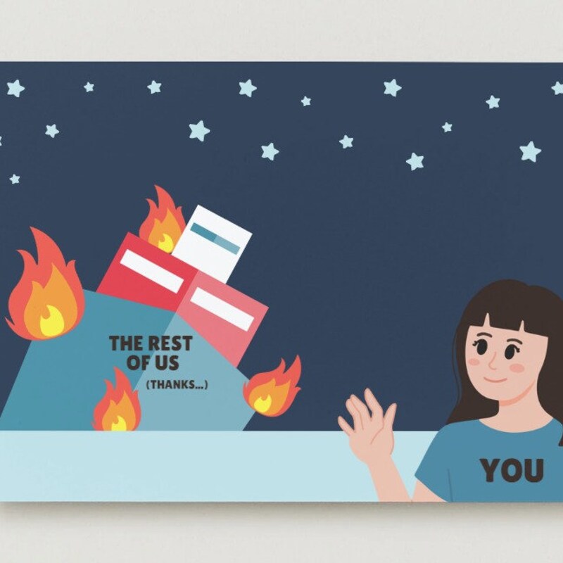 Funny Farewell Card - Etsy