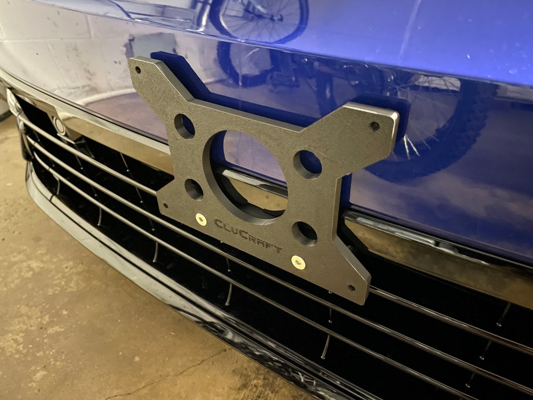 Best MK8 Golf R Front Licence Plate Holder? | VW Vortex - Volkswagen Forum