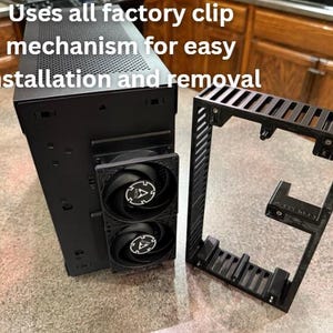 Lian Li A4 H20 Front Panel Ventilation Kit X2 80mm Fans - Etsy Australia