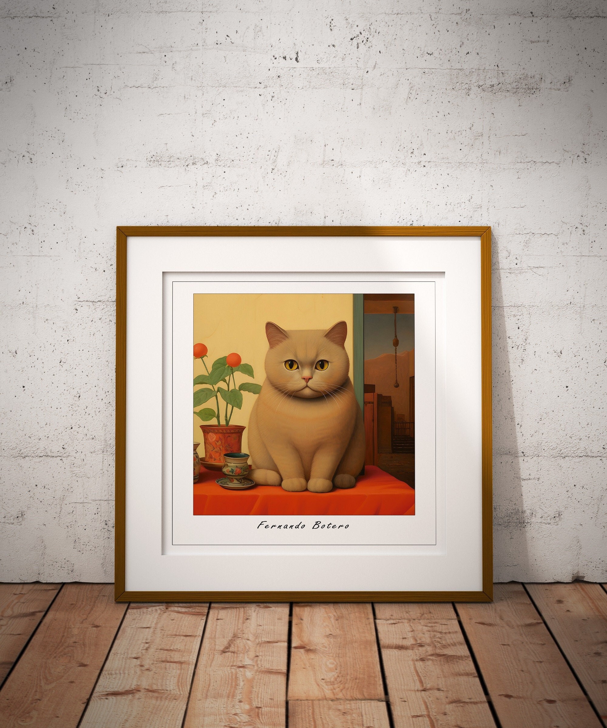 Fernando Botero Cat