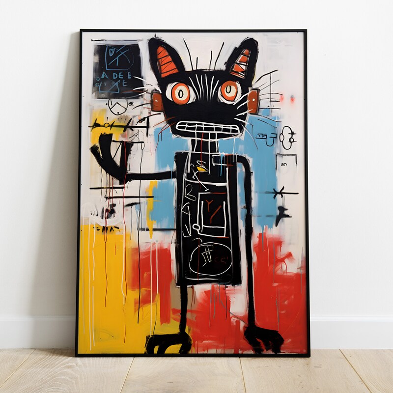 Basquiat Wall Art - Etsy