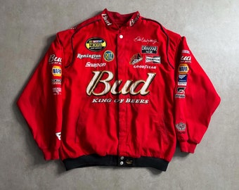 Wilsons Leather Chase Nascar Dale Earnhardt 8 Budweiser Rare Racing ...