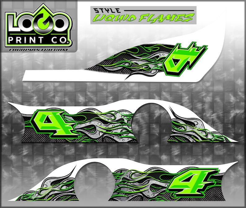 Go Kart Racing Wraps, Graphics, Decals, Stickers, Numbers, Logos ...