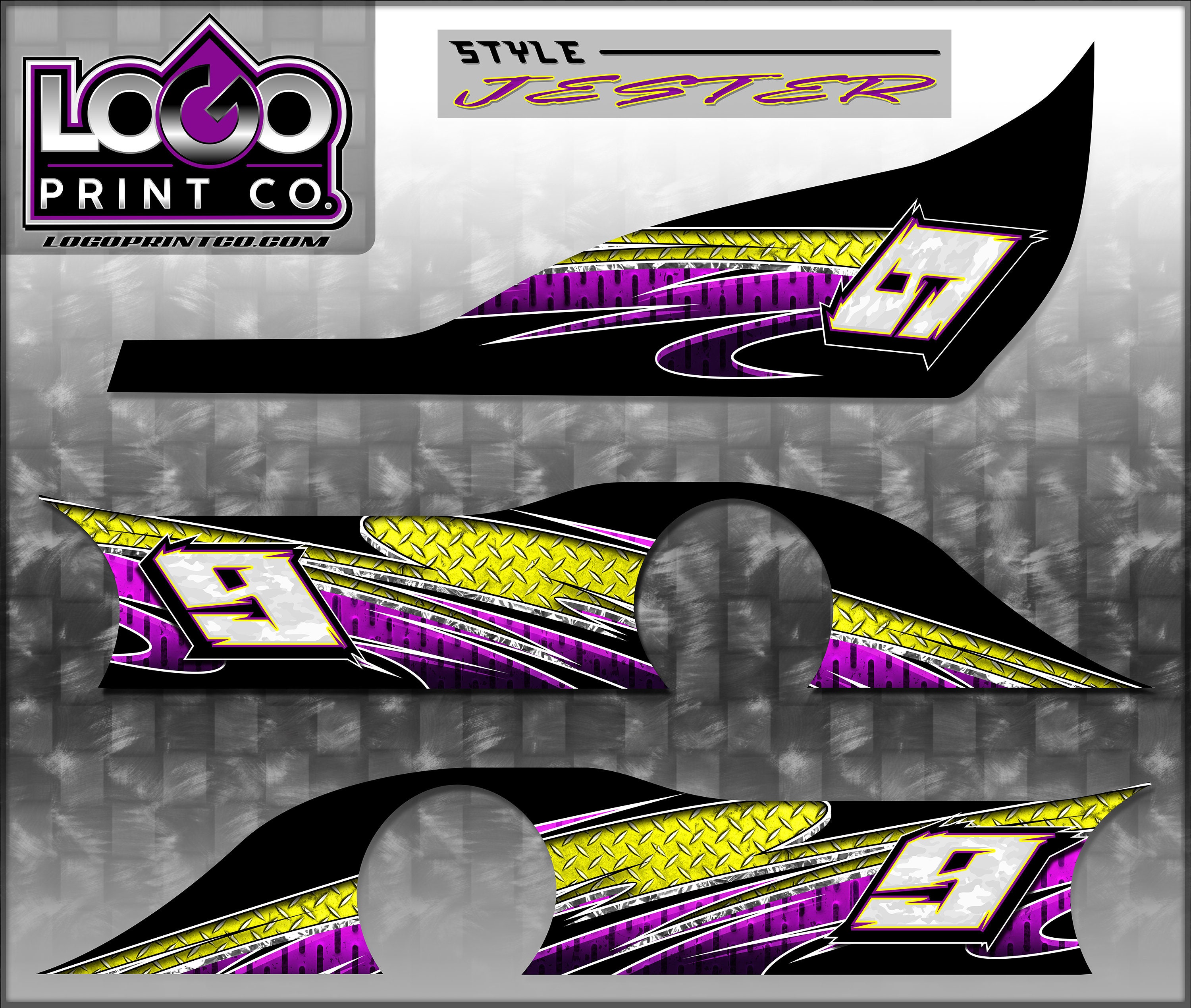 Go Kart Racing Wraps, Graphics, Decals, Stickers, Numbers, Logos ...