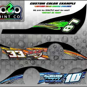 Go Kart Racing Wraps, Graphics, Decals, Stickers, Numbers, Logos ...