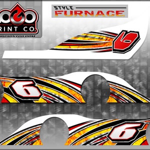Go Kart Racing Wraps, Graphics, Decals, Stickers, Numbers, Logos ...