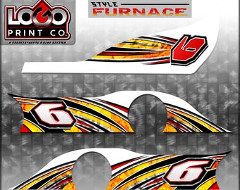 Checkered Racing Flag Rip Rip Motorcycle Dirt Bike Go Kart Race Car ...