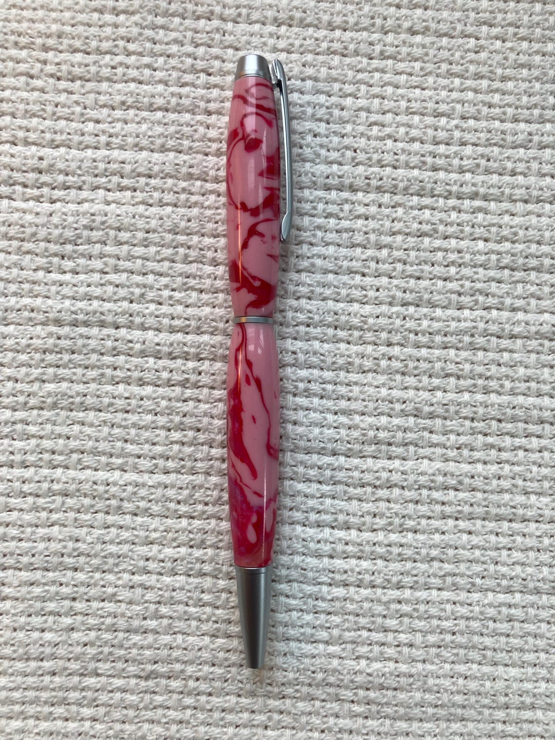Pink Swirl Ballpoint Pen. - Etsy