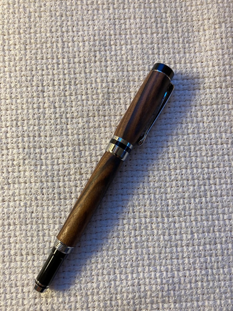 Rosewood Fountain Pen - Etsy