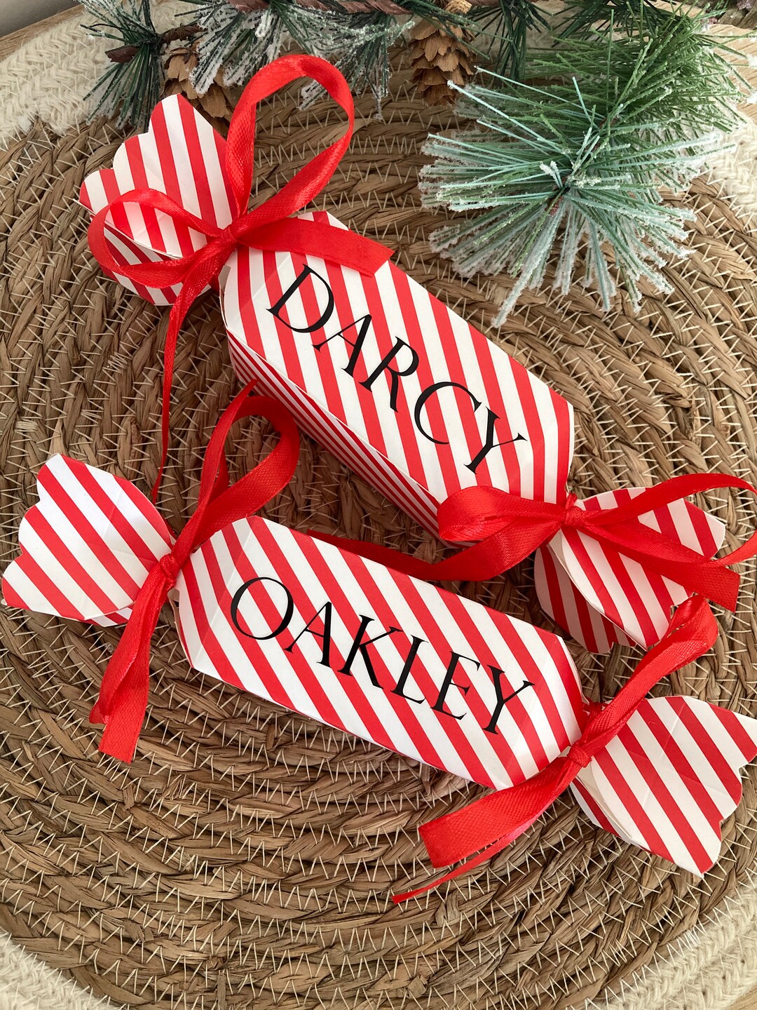 Christmas Crackers Single Crackers Candycane Gifts Stocking Fillers ...