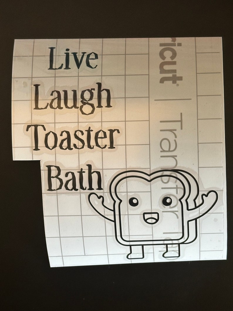Live Laugh Toaster Bath - Etsy