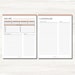 Printable Recipe Template | Recipe Kit | Cookbook Instant Download | - Etsy