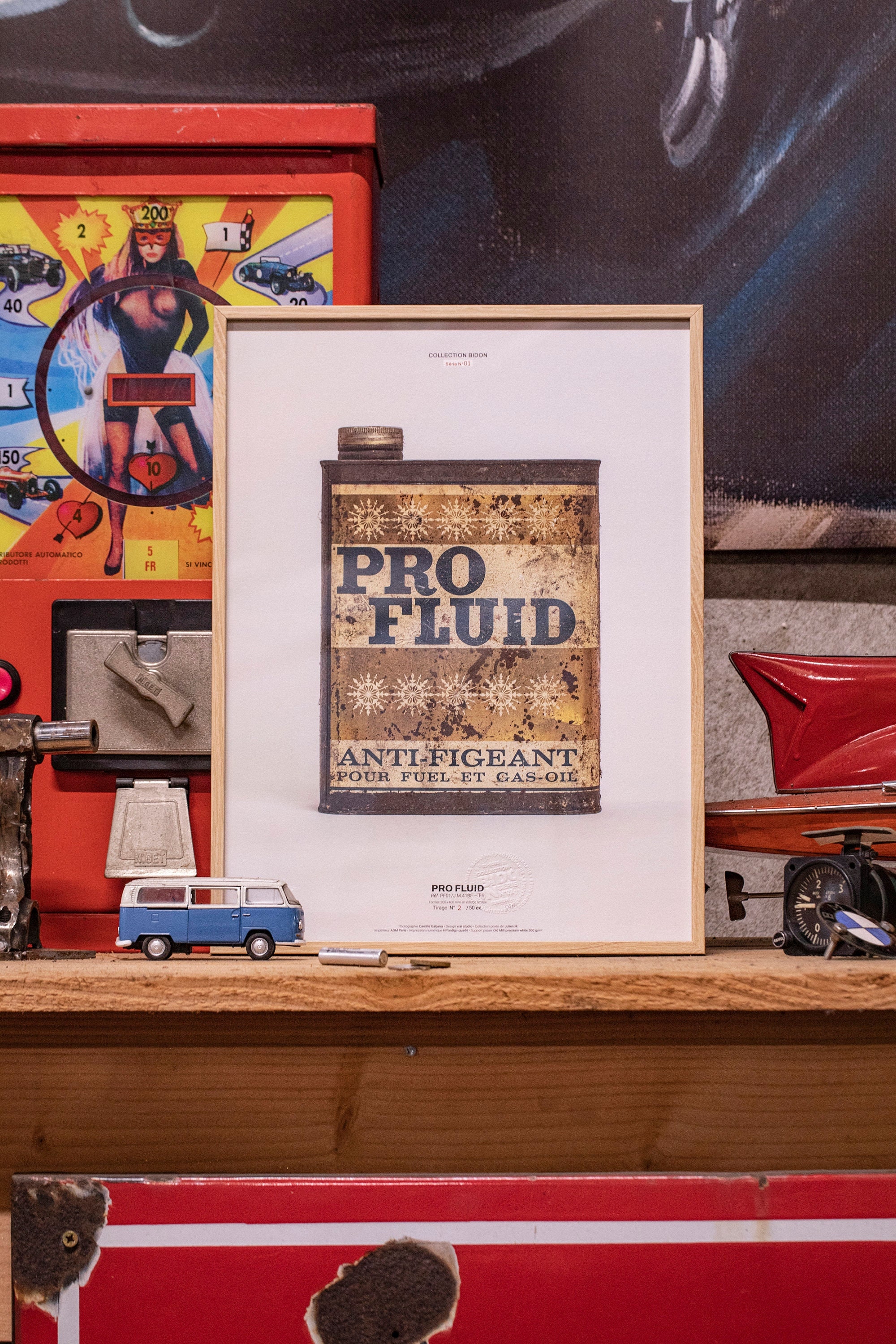 Pro Fluid Vintage Oil Can Poster for Cars Enthusiastics - Etsy