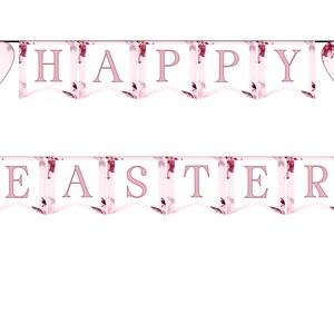 Easter Printable Banner Party Decor Sign, DIY Spring Printable Easter ...
