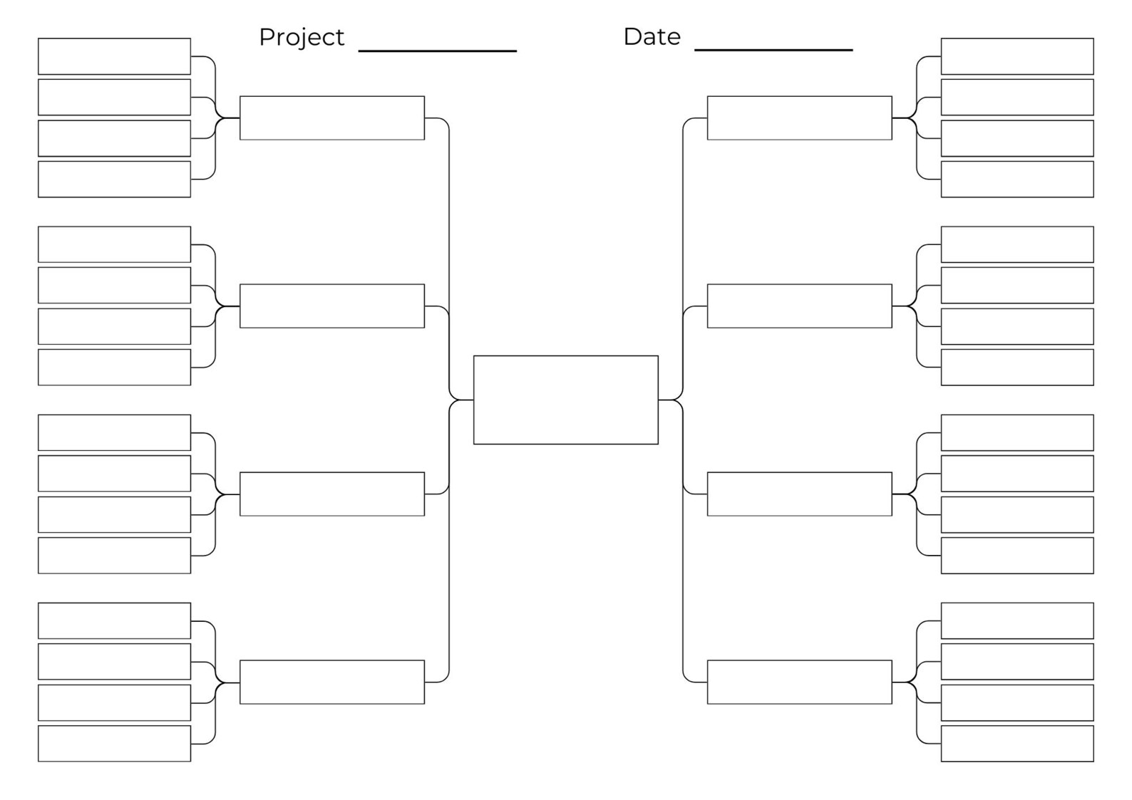 Printable Mind Map Template Bundle, A4 Bubble Mind Map Planner ...