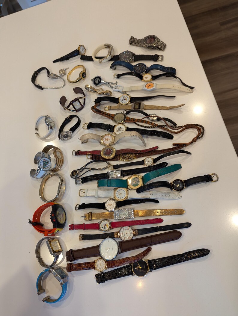 Vintage Watch Collection - Etsy